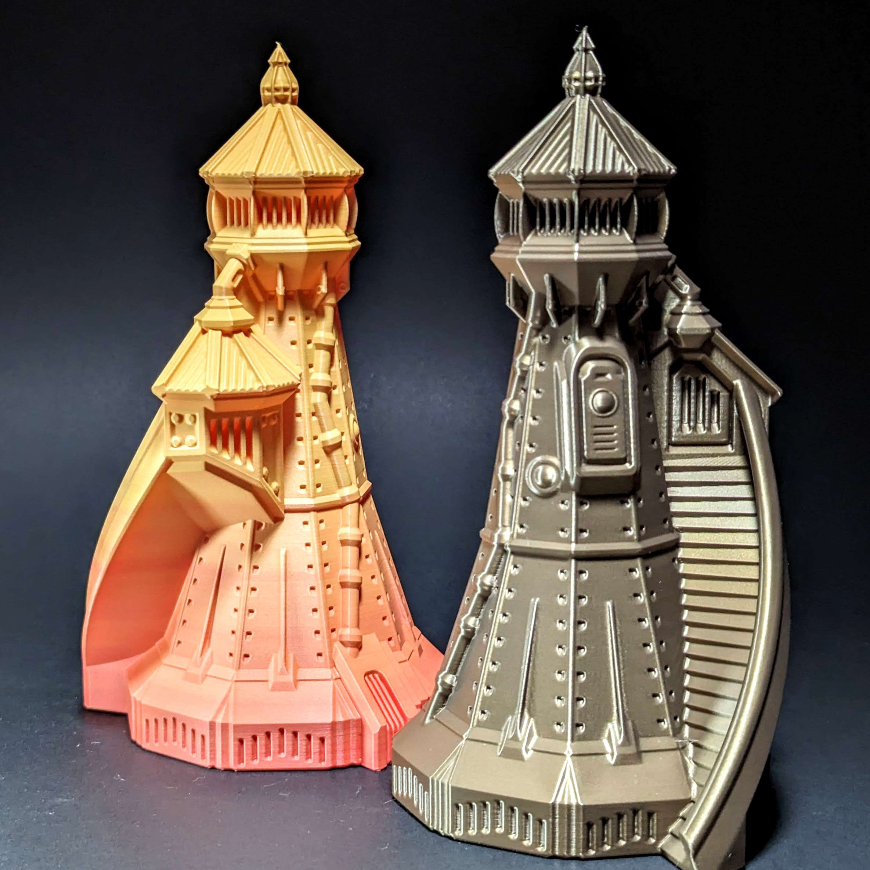 Vase Mode Steampunk Lighthouse by Clockspring | Printables Store