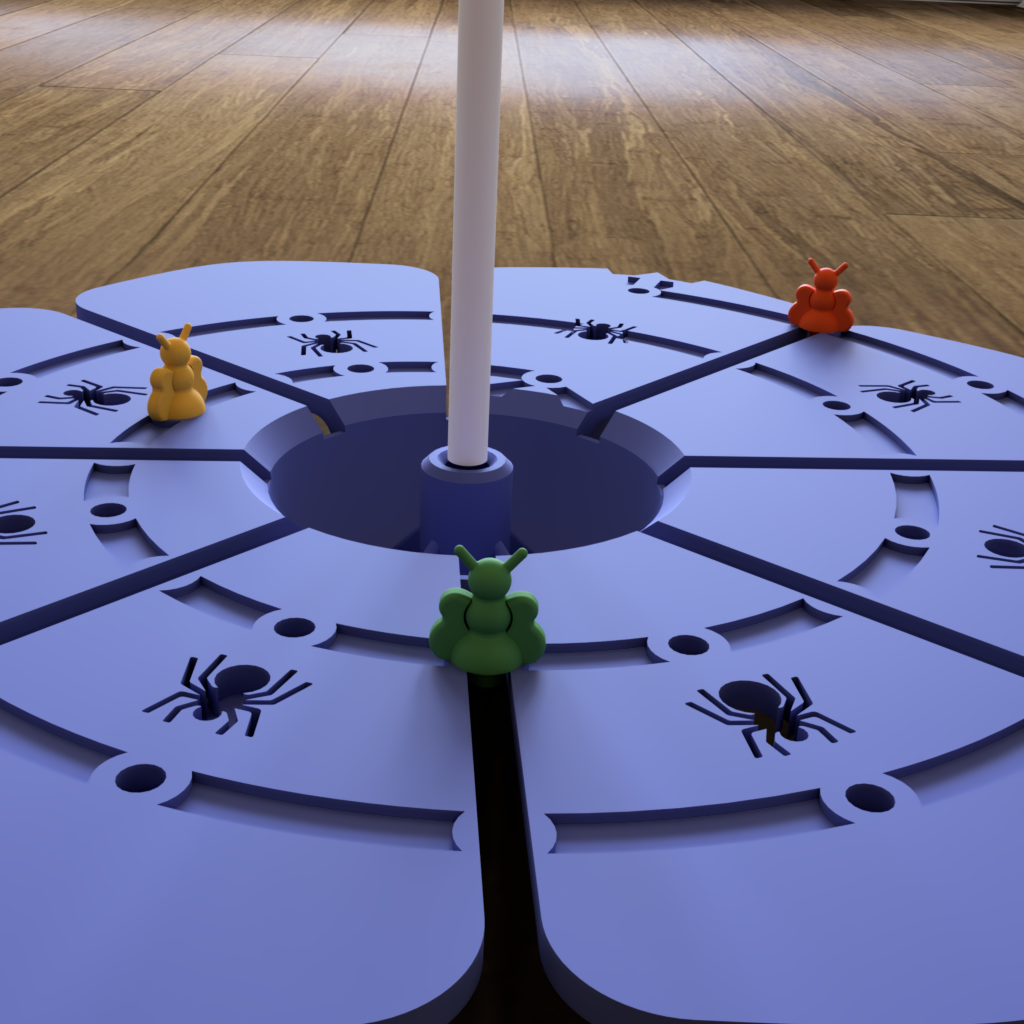 Catch them all (Spider VS Flies) by djedje_zr7 | Download free STL ...