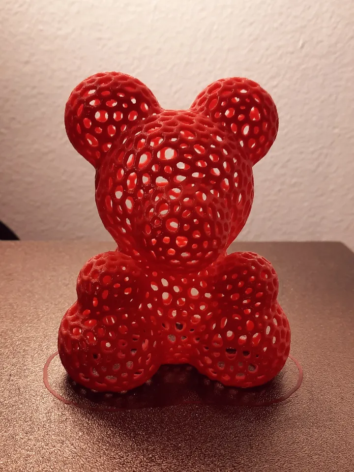Voronoi - Rose Bear by Kocyns | Download free STL model | Printables.com