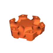 Hextraction tile around the center by Bgpiper | Download free STL model ...