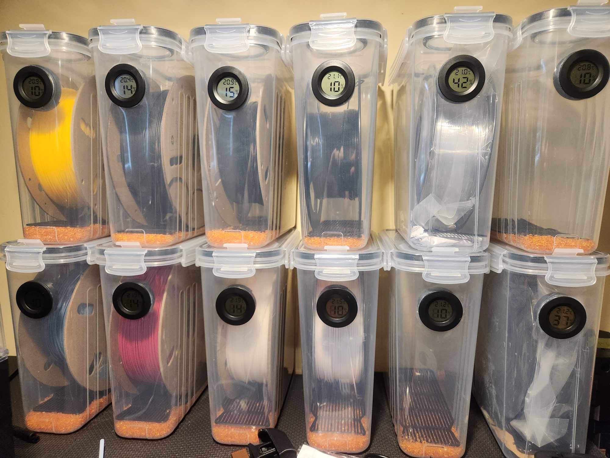 Filament Storage Container by Austin | Download free STL model ...