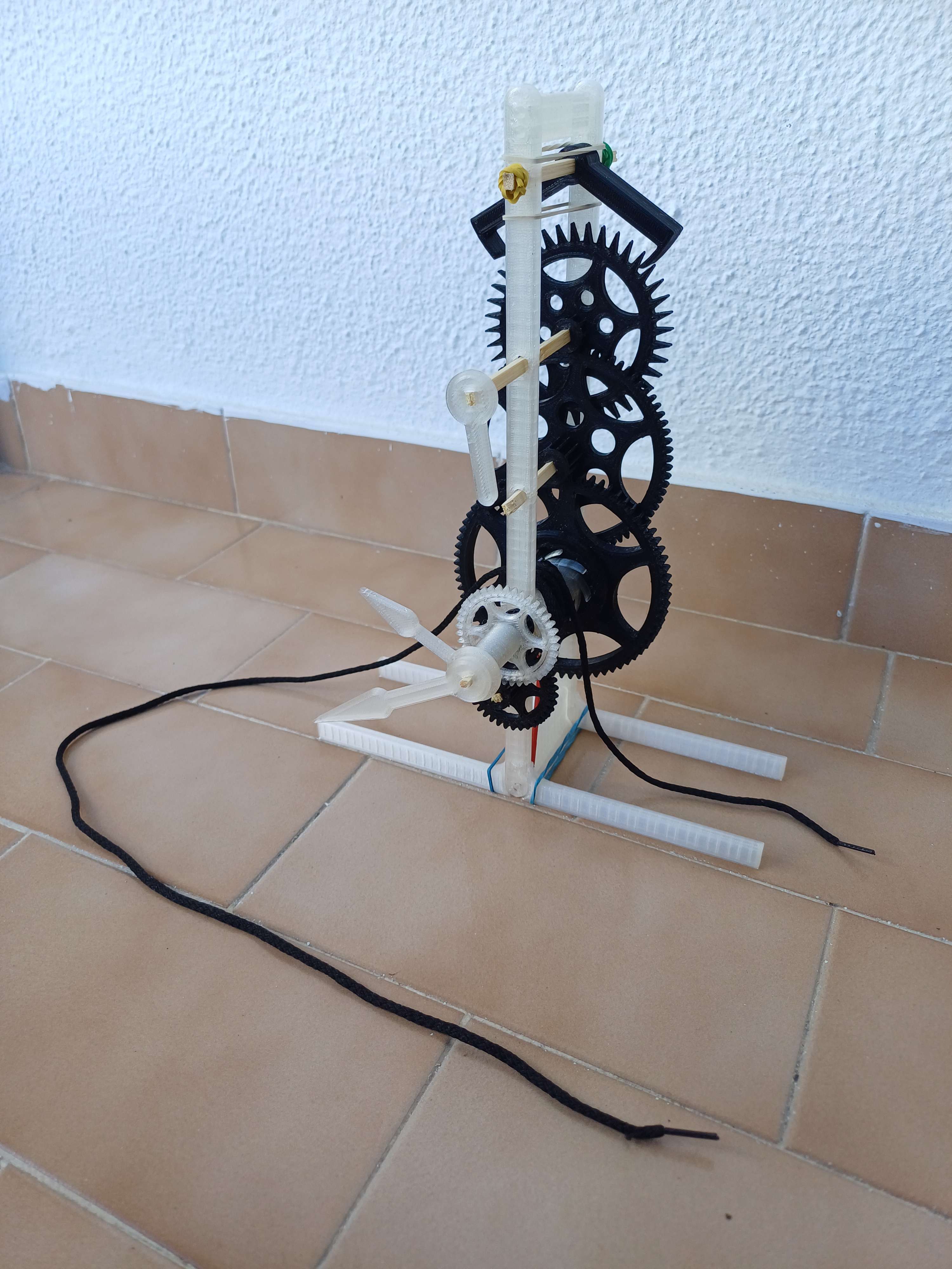 Pendulum Clock Mechanism by DefeatedNamer | Download free STL model ...