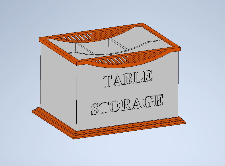 Table Organizer by Densox | Download free STL model | Printables.com