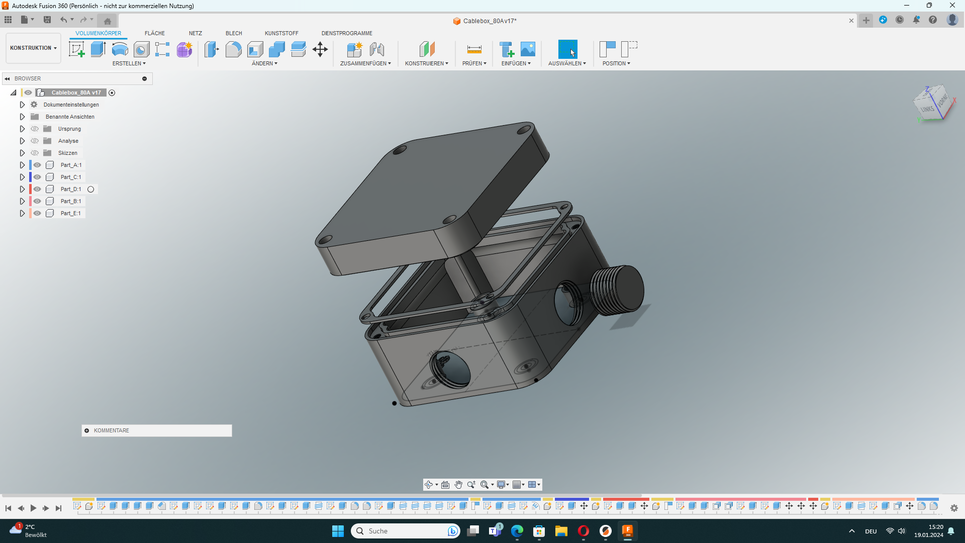 Junction box with printable gaskets par Bruno Germany | Téléchargez ...