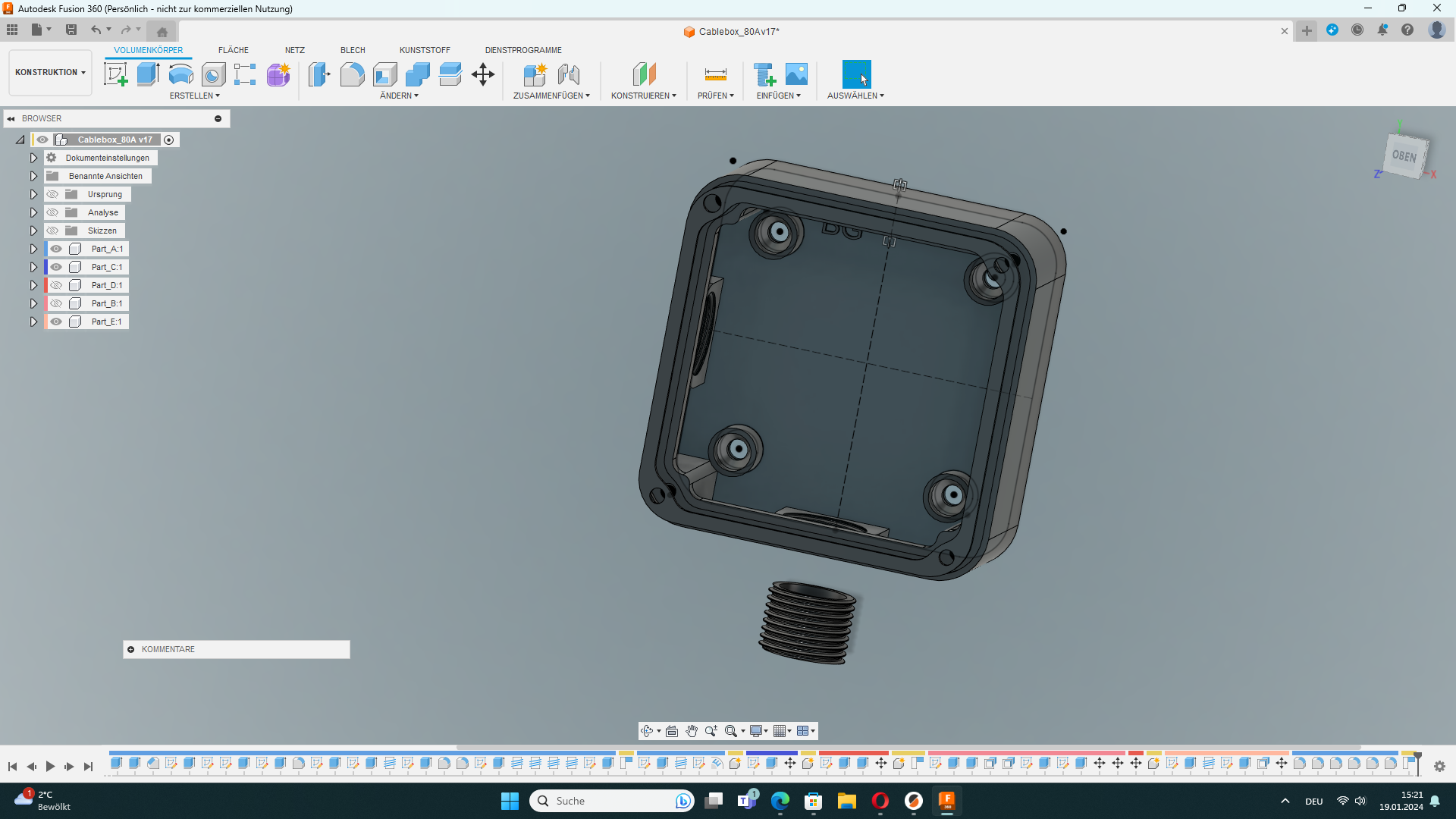 Junction box with printable gaskets par Bruno Germany | Téléchargez ...