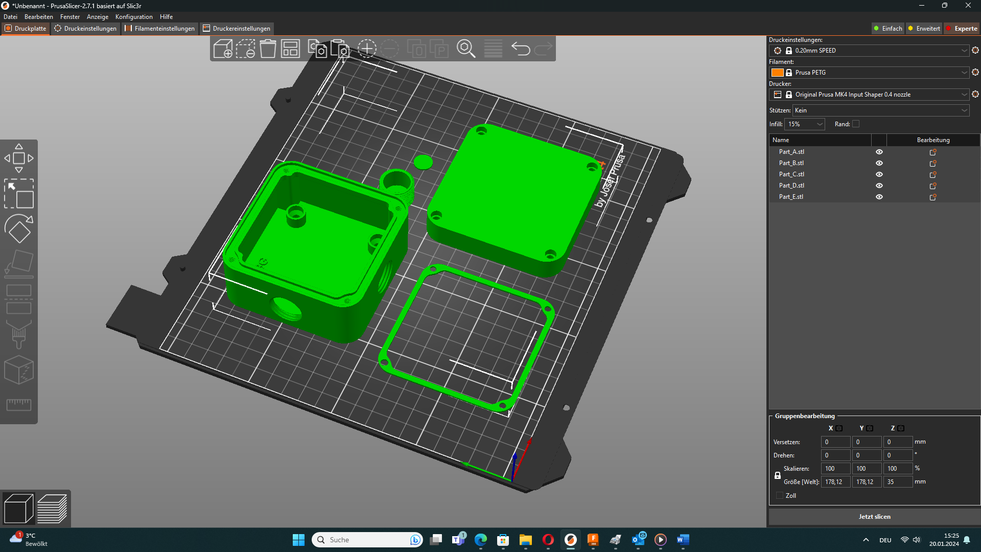 Junction box with printable gaskets par Bruno Germany | Téléchargez ...