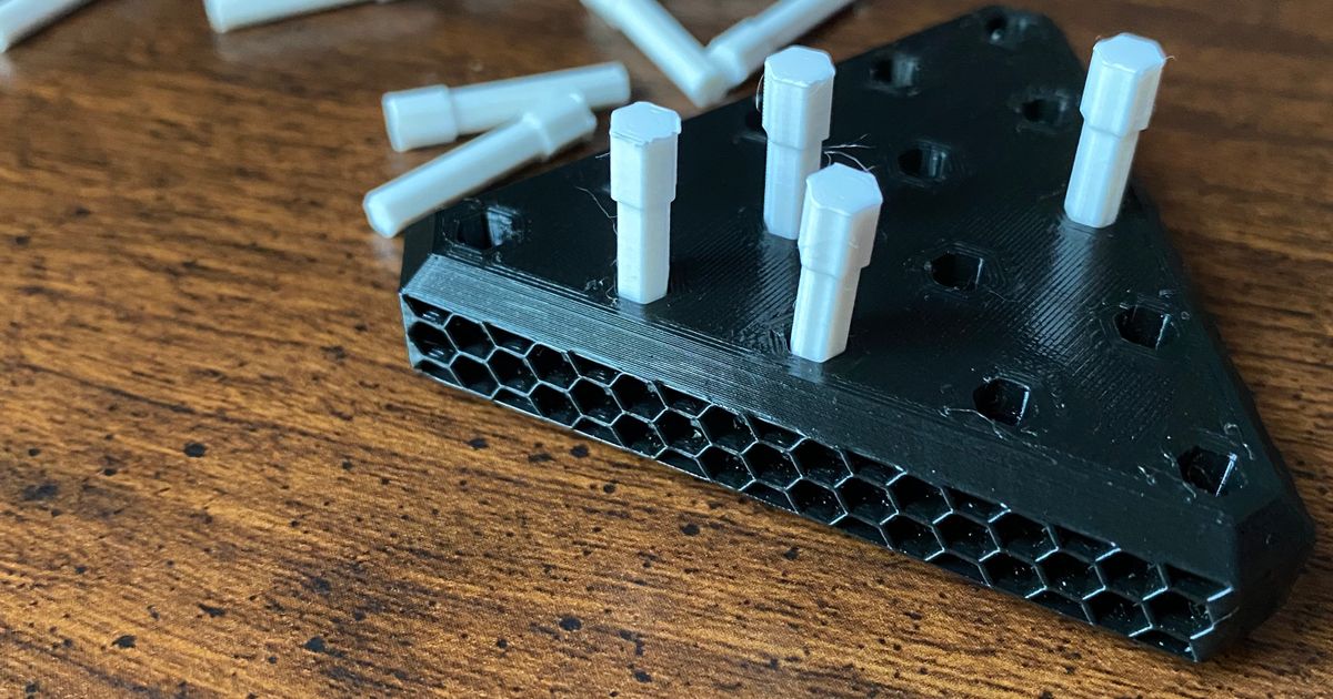 Mini Peg Puzzle by PLivering | Download free STL model | Printables.com