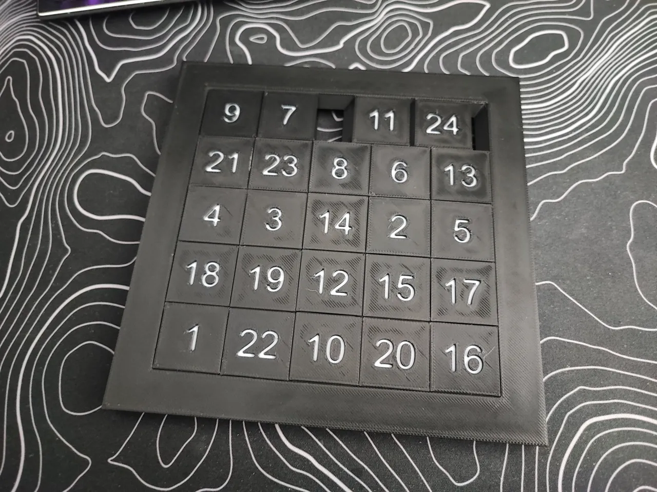 Sliding Puzzle 5x5 by kossbert | Download free STL model | Printables.com