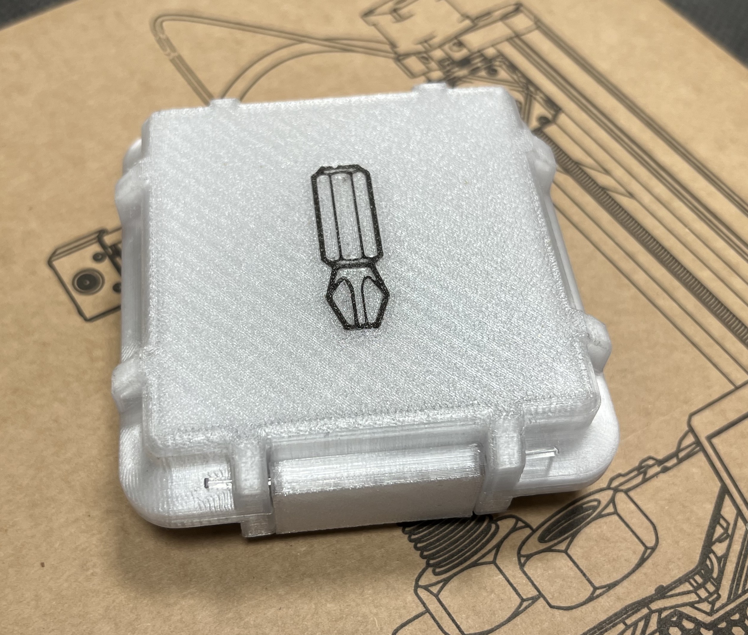 Screw Bit Box by koselja | Download free STL model | Printables.com