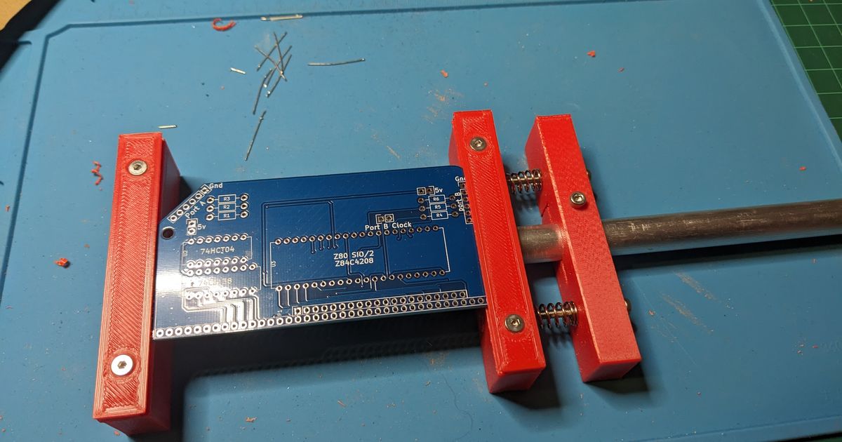 PCB Vise M3 hardware only by socketwench | Download free STL model ...