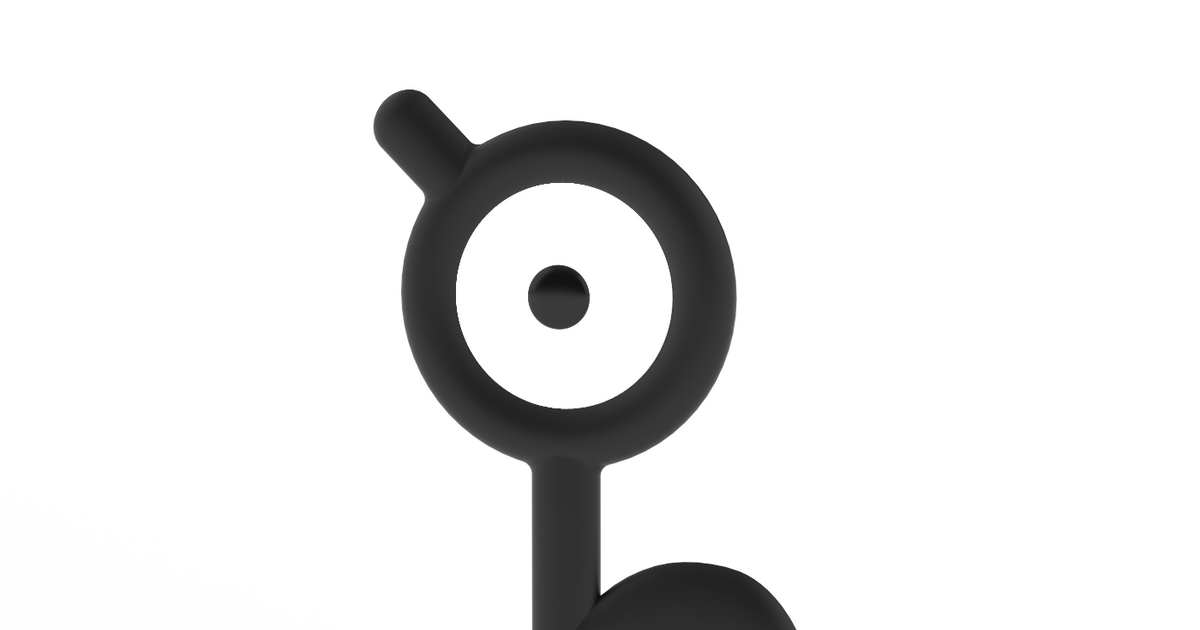 Pokémon Unown L by ZhangarG | Download free STL model | Printables.com