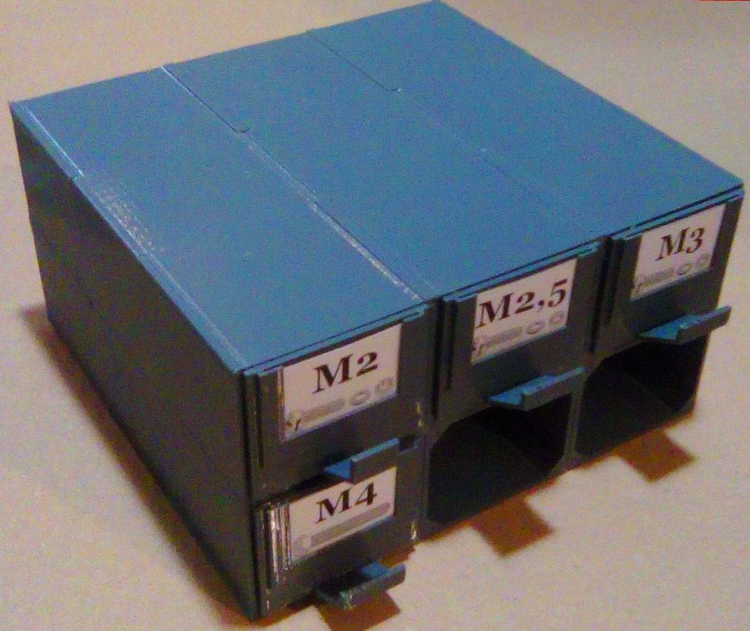 Modular small parts drawers by Jiří Šilhavík | Download free STL model ...