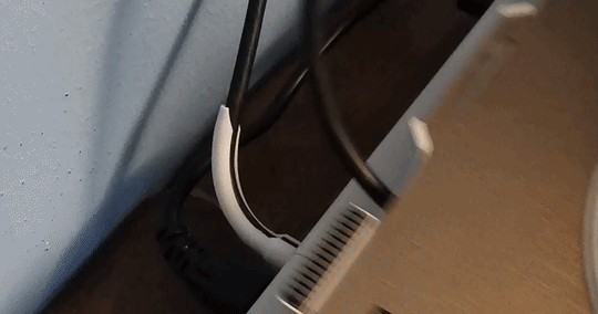 A1 Heatbed cable protector Remixed by Acheituno - MakerWorld