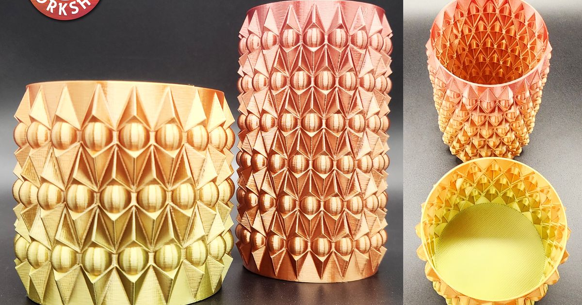 Alien Probe Spiral Vases by Triple G Workshop | Download free STL model ...