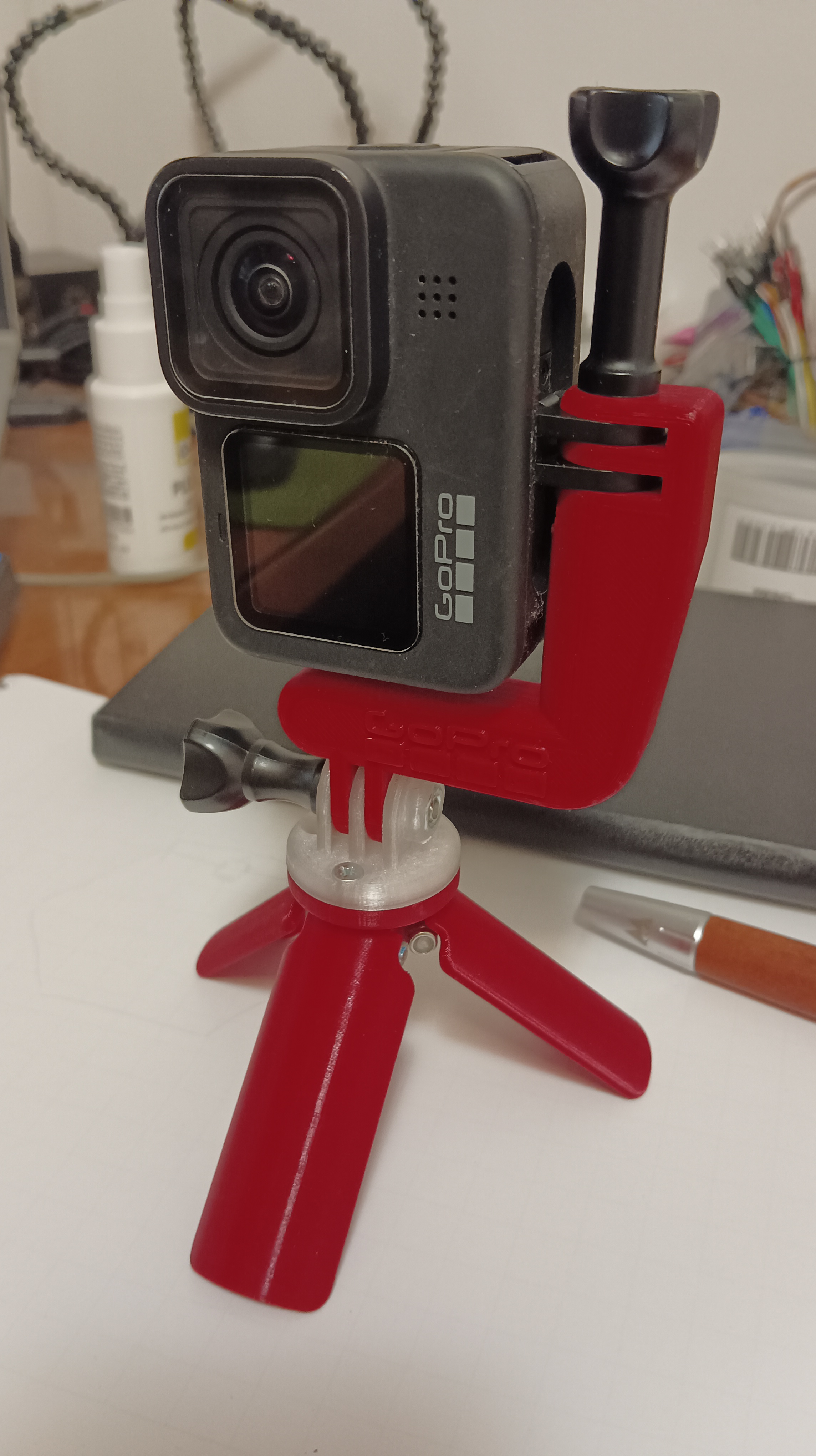Gopro vertical mount by just_pr1nt3d | Download free STL model ...