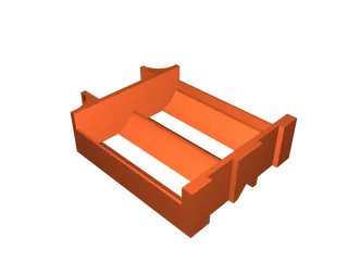 Dual 18350 Sled by Muad' Dib | Download free STL model | Printables.com