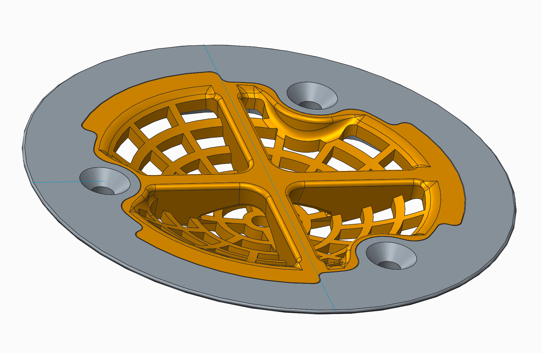 Shower drain by Hana Matenova | Download free STL model | Printables.com
