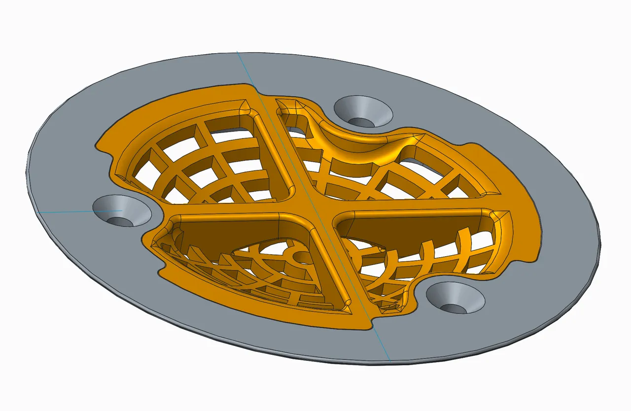 Shower drain by Hana Matenova | Download free STL model | Printables.com
