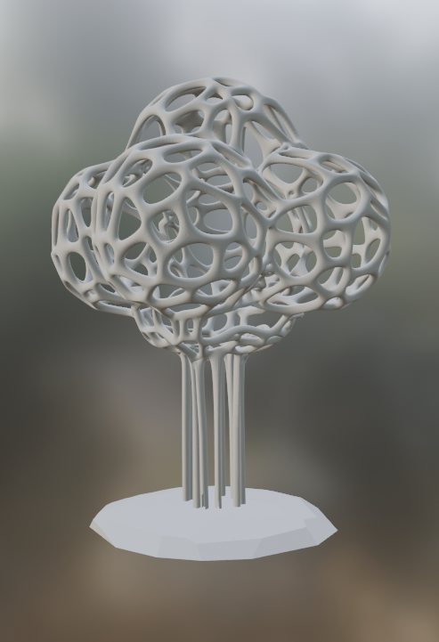 Voronoi tree by T1mH | Download free STL model | Printables.com