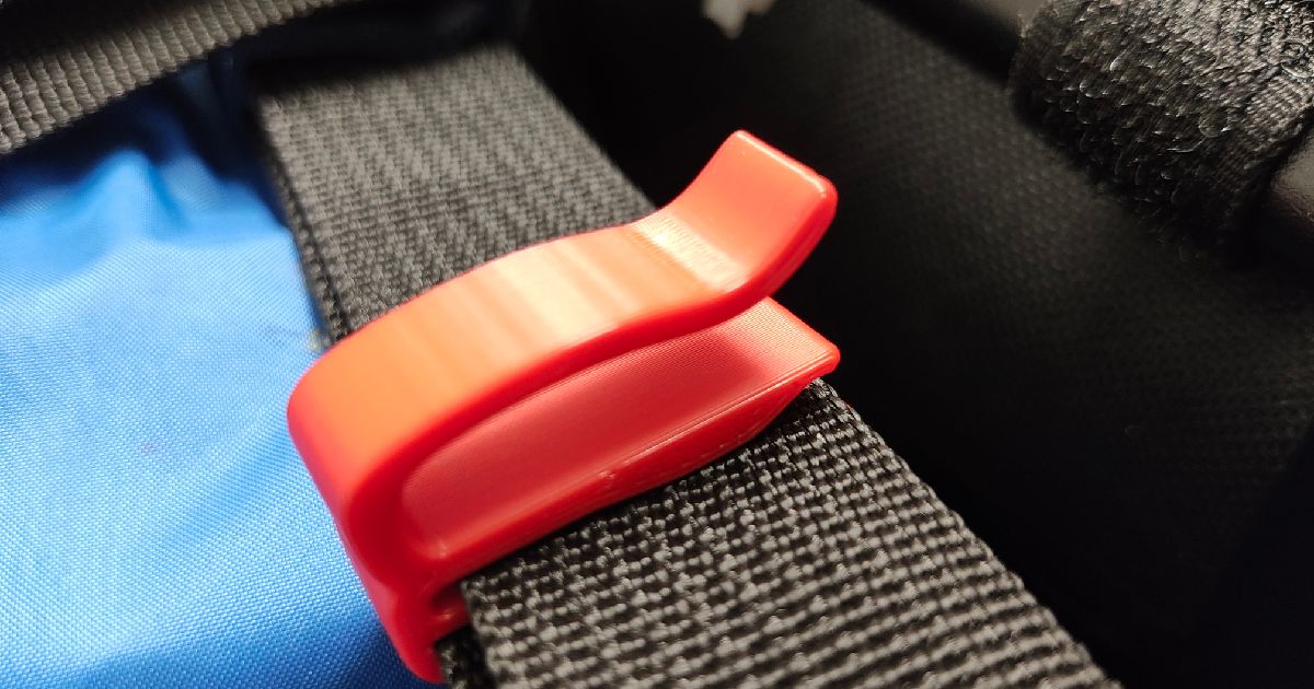 Strap Clip with Multi-Loop by jippeenator | Download free STL model ...