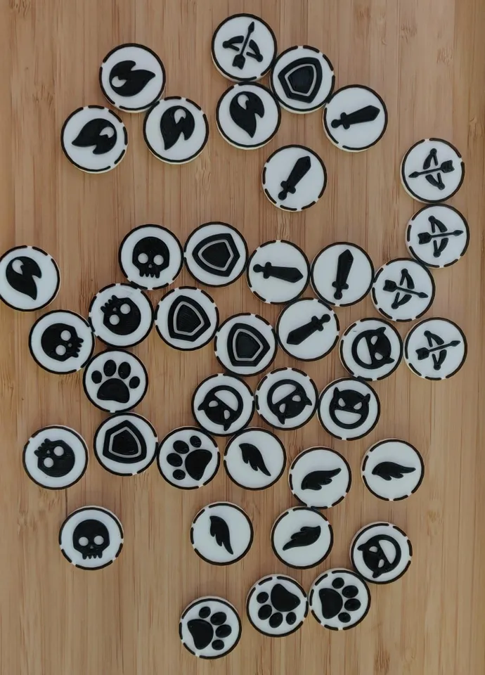 D&D Simple Tokens by Swendude | Download free STL model | Printables.com