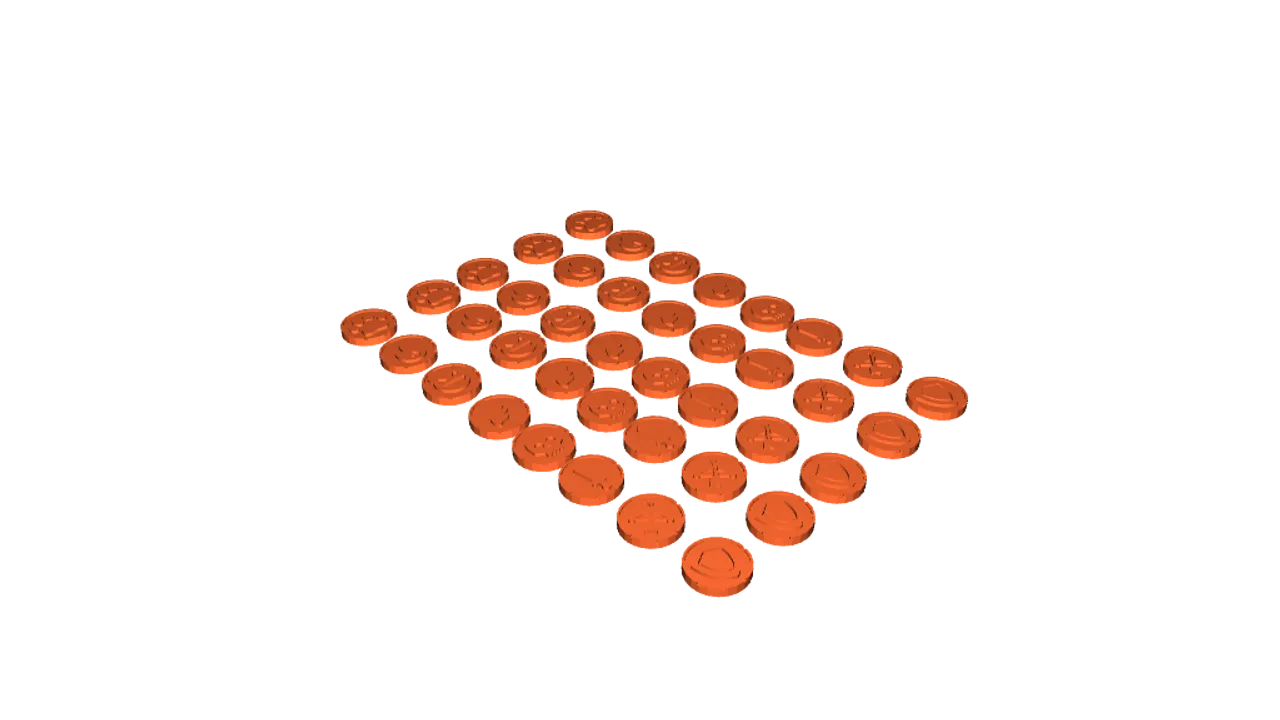 D&D Simple Tokens by Swendude | Download free STL model | Printables.com