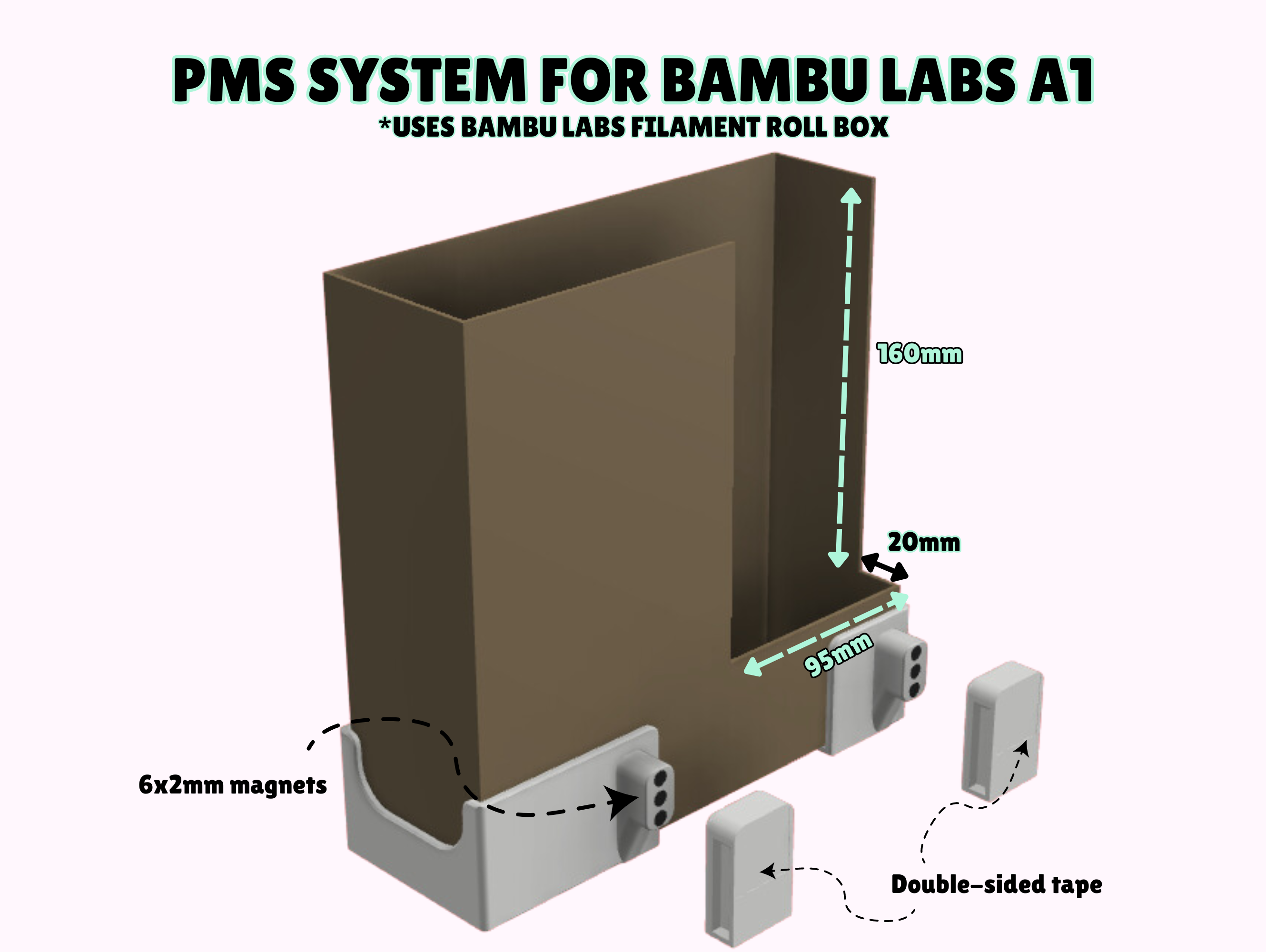 Bambu Lab A1 - PMS - poop purge chute by CDoucet | Download free STL ...