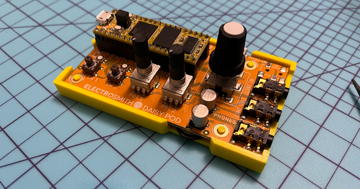 Daisy Pod snap-fit case for Daisy Seed by tasty_beverage | Download ...