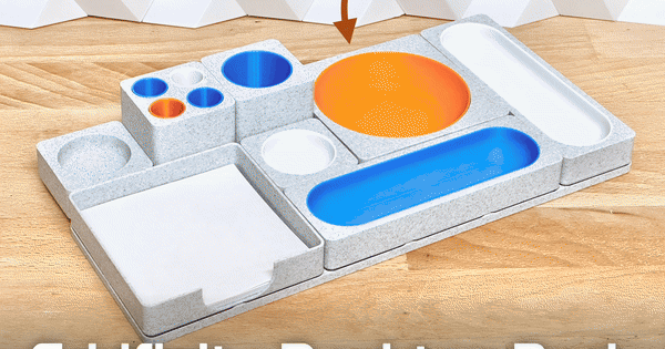 Gridfinity Desktop Pack - Organizer starter kit by GlennovitS 3D | Download free STL model ...