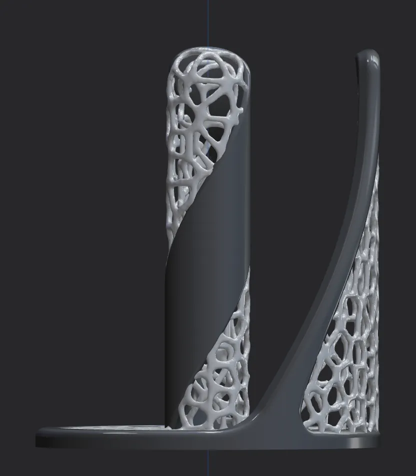 Paper towel Voronoi design by Kamteix | Download free STL model ...
