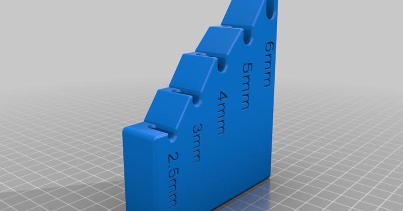Wera Hex Wrench Holder by Kyle B | Download free STL model | Printables.com