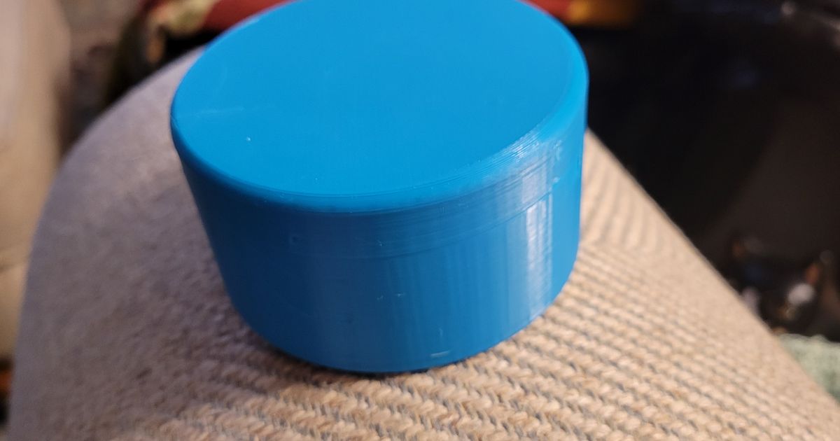 Threaded Round Box by Dimbulb | Download free STL model | Printables.com