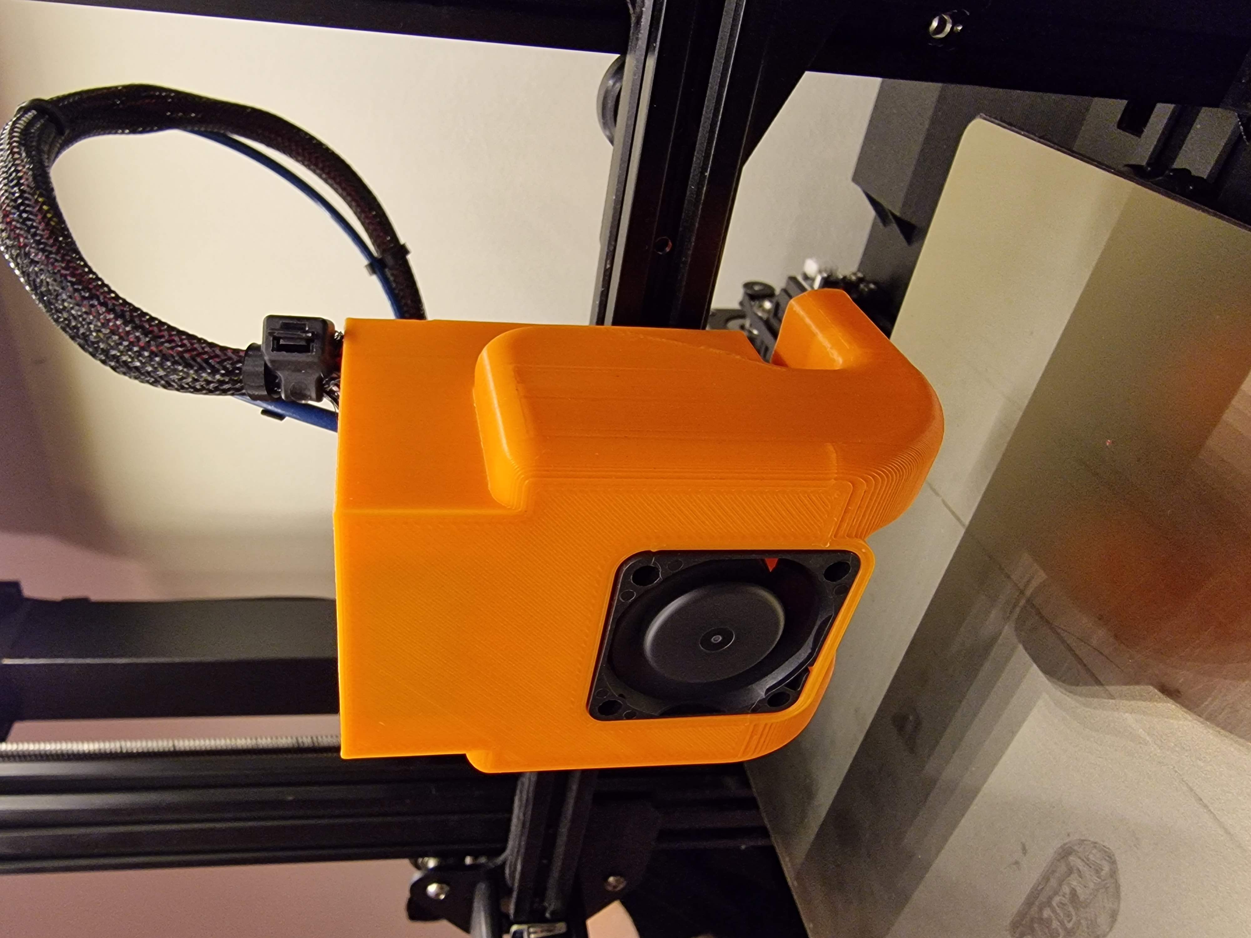 Ender 3 Pro Dual 4020 Fan Duct by VaReTaS | Download free STL model ...