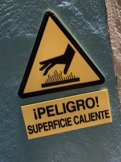 letrero señal de peligro by Mts 3D prints | Download free STL model ...