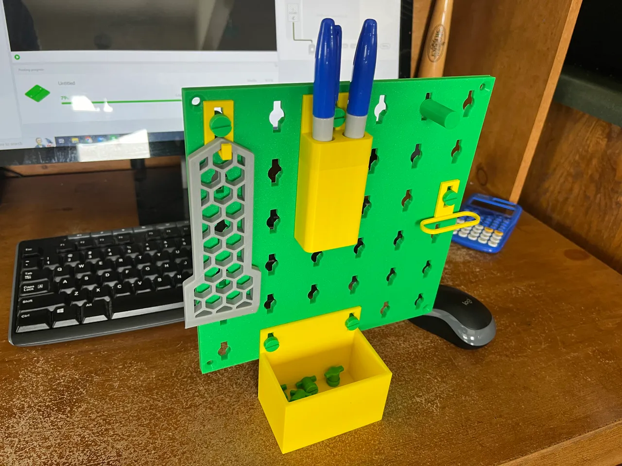 Quick Twist Peg Board System by Dave G | Download free STL model ...