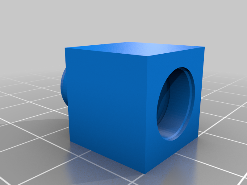 pla snap connector e by PetesActionFigures | Download free STL model ...