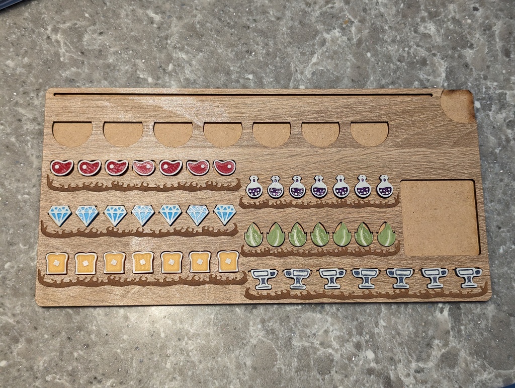 Flamecraft Resource Tokens by Spruce&Squirrel | Download free STL model ...