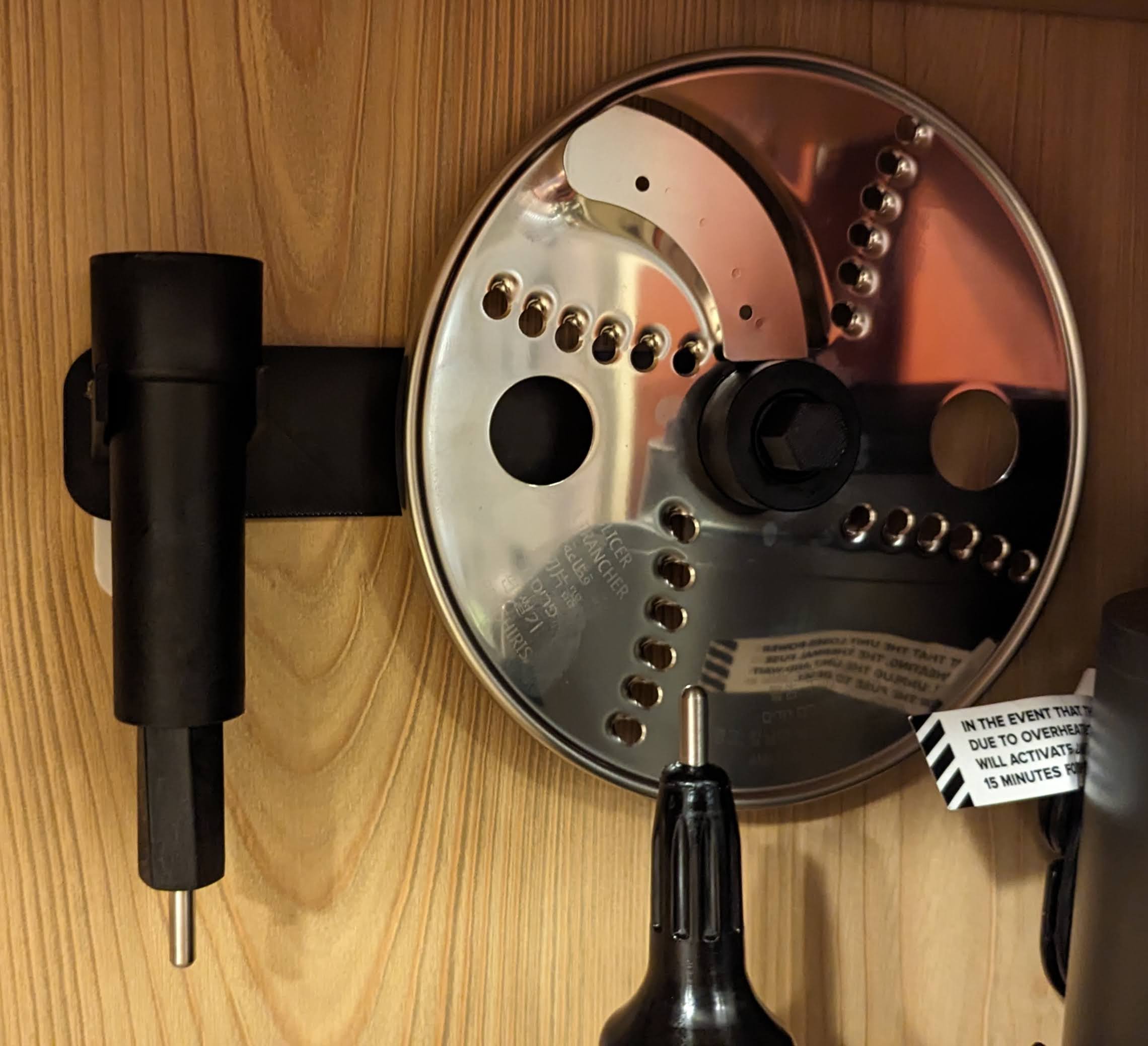 Ninja Food Processor BN601 Slicing Disk Holder by Andrew Zenk ... Ninja Food Processor BN601 Slicing Disk Holder by Andrew Zenk ...