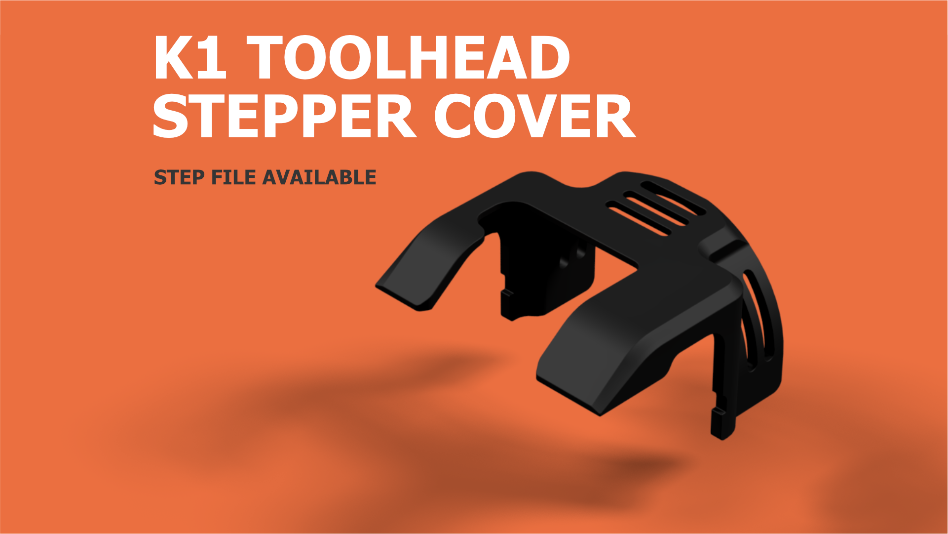 Creality K1 Toolhead Stepper Cover by Henlor | Download free STL model ...