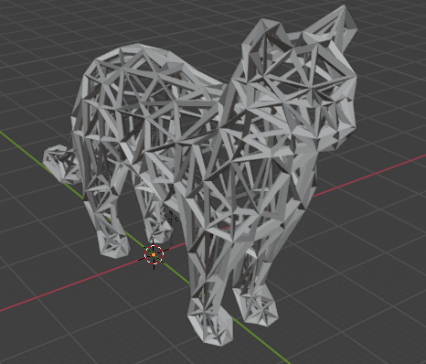 Voronoi Cat by CloudedMorpheus | Download free STL model | Printables.com