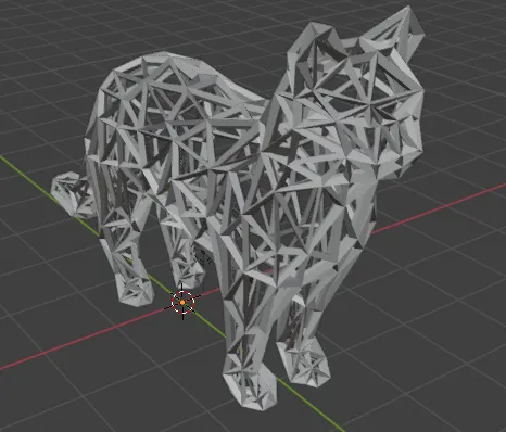 Voronoi Cat by CloudedMorpheus | Download free STL model | Printables.com