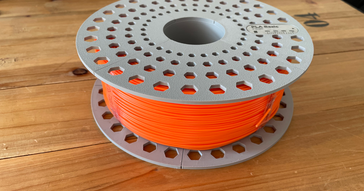 Bambu Lab reusable spool por Stefano Schito | Descargar modelo STL ...