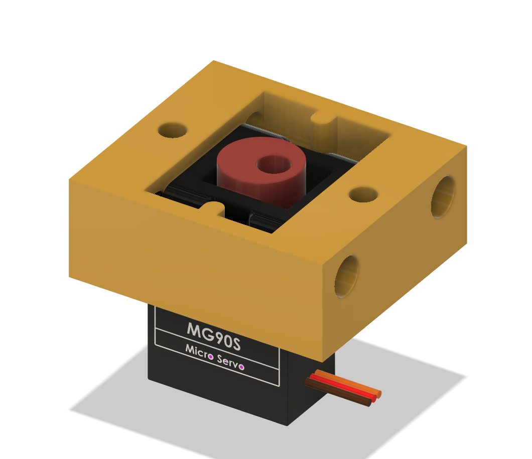 Servo operated pinch valve. by Jori Helin | Download free STL model ...