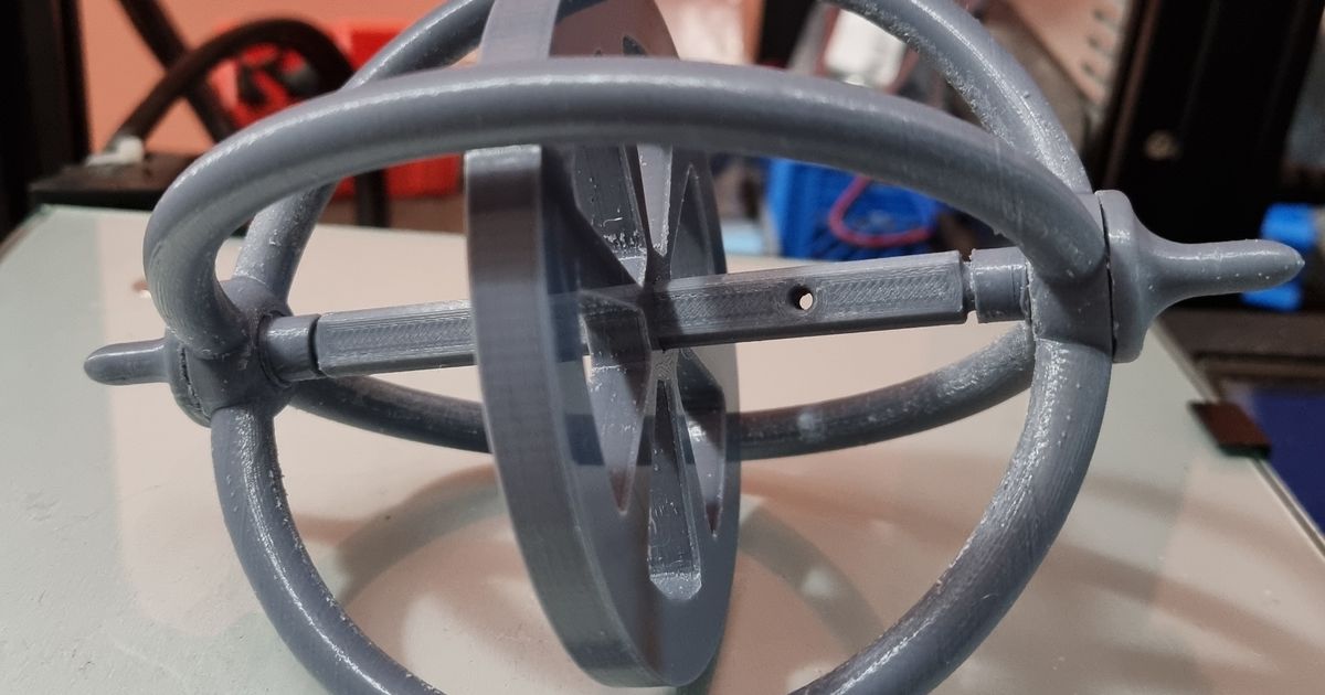 Gyroscopic toy by Reyst | Download free STL model | Printables.com