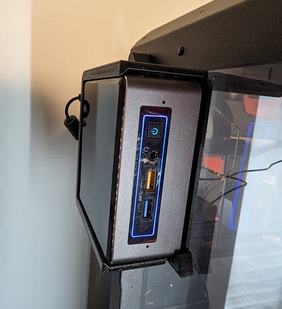 Intel NUC Holder for Prusa Enclosure by tommck | Download free STL ...