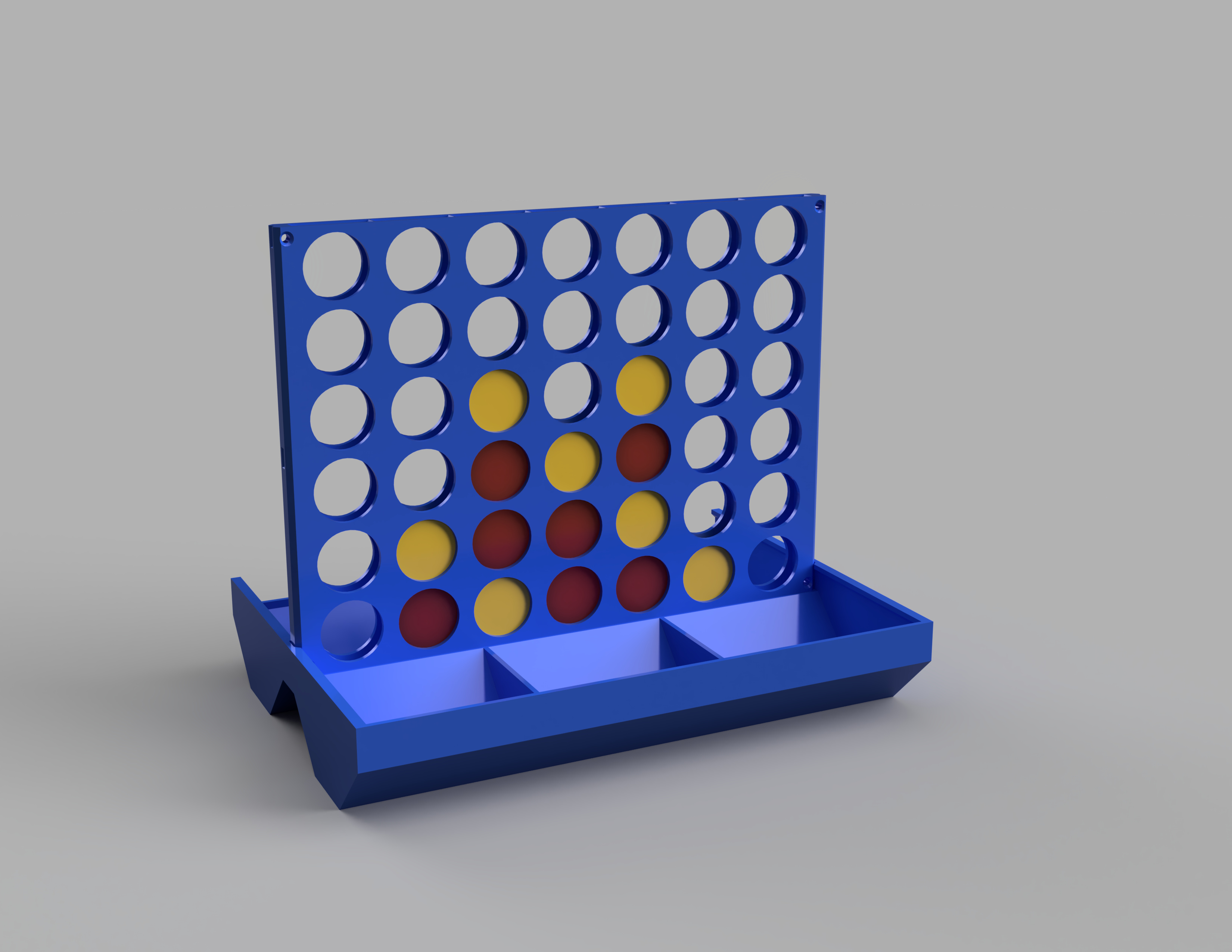 Connect 4 - Twice (or Twisted) by YvesVO | Download free STL model ...