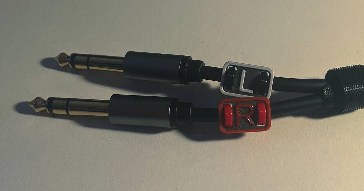 Customizable Cable Tag/Label by fidoriel | Download free STL model ...