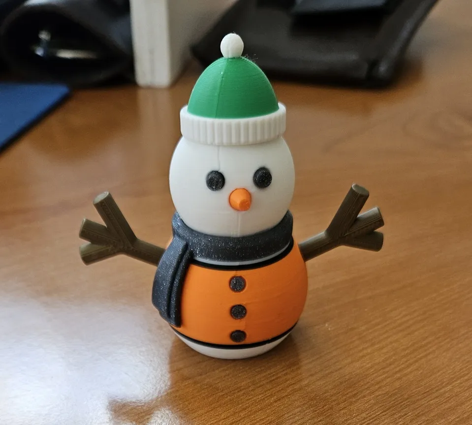 Snowman arm for 3d-printy snowman (and maybe pumpkin) by ...