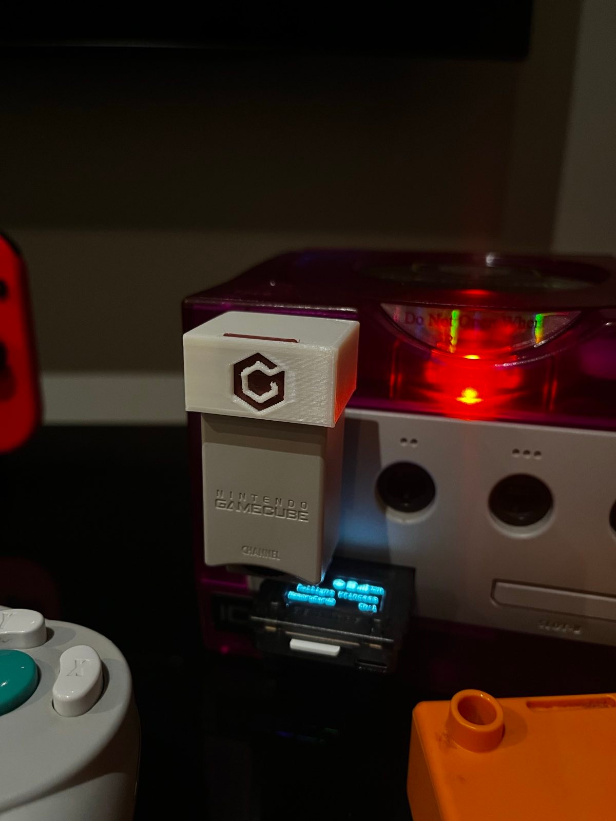 Gamecube Wavebird Receiver Cover by niode | Download free STL model ...
