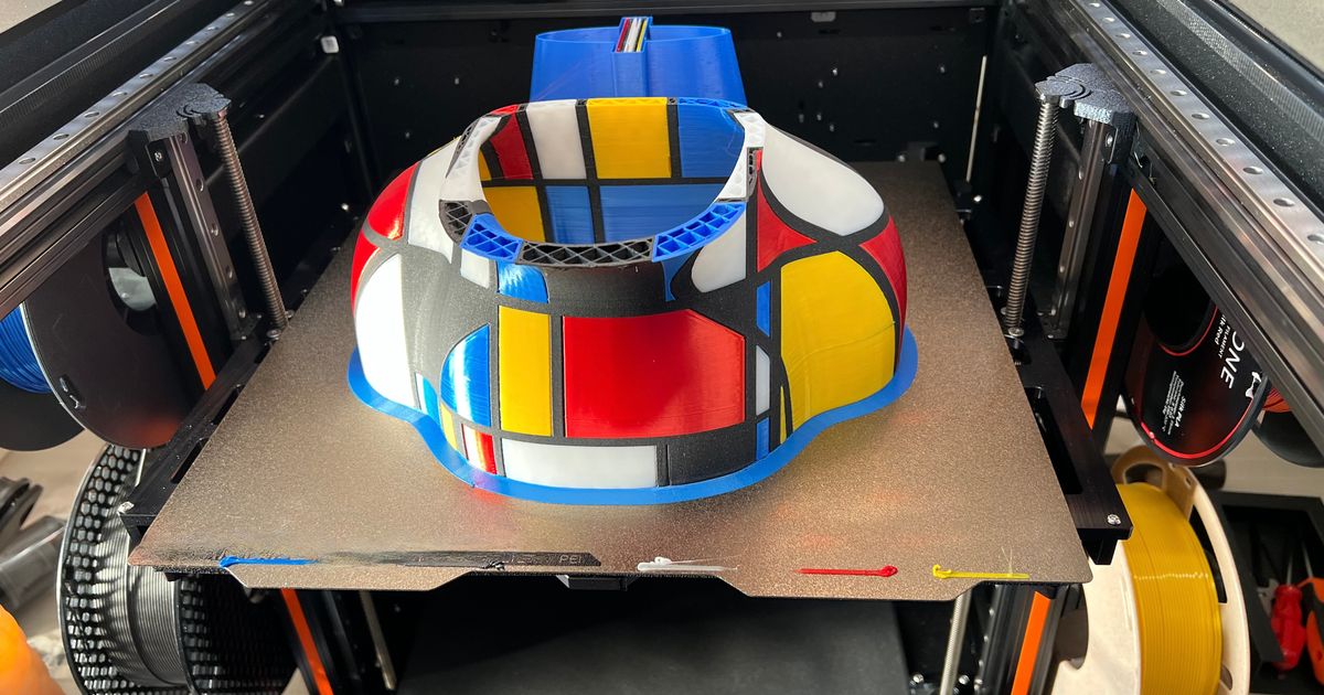 Start G-code for purge lines on board PRUSA XL 5T, Gcode pour lignes de ...